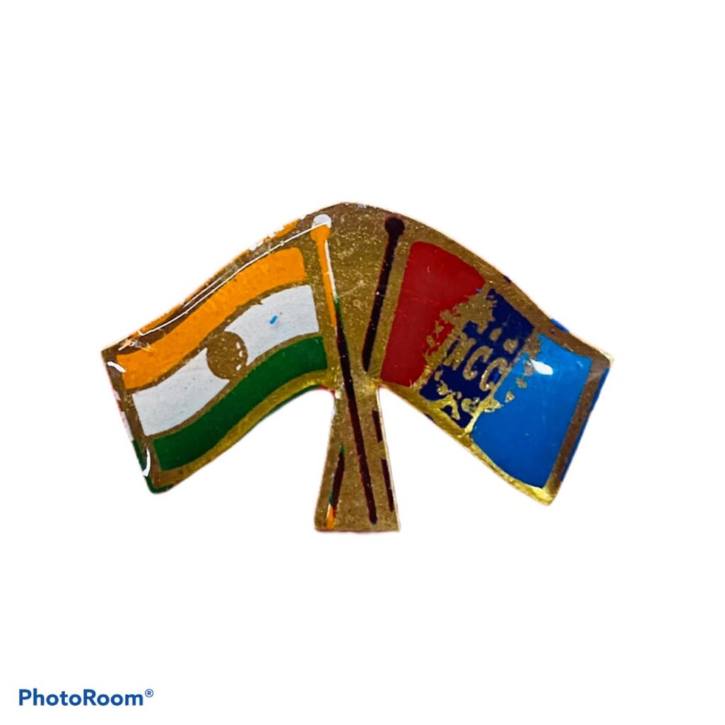 Indian & NCC Flag Badge - NCC Store